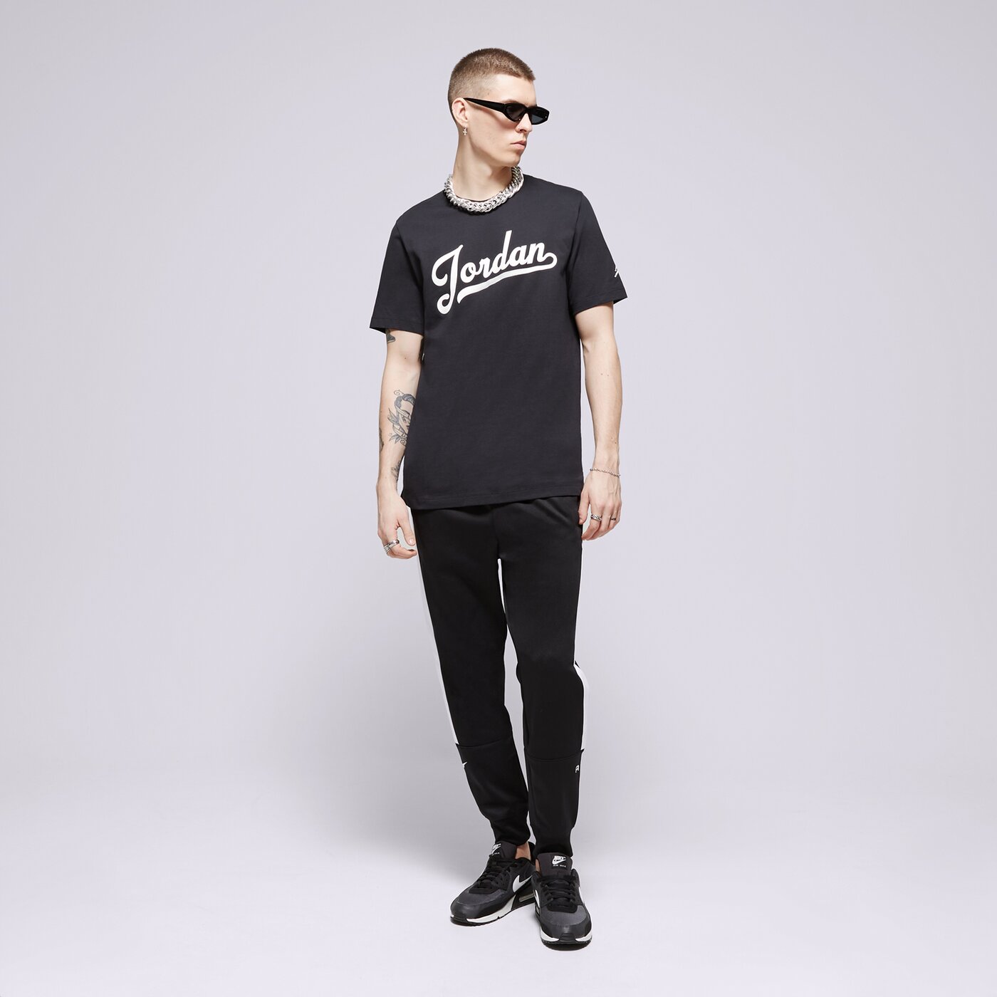JORDAN TRIČKO M J FLT MVP WM SS CREW FN5958-010 | farba čierna | Módne ...