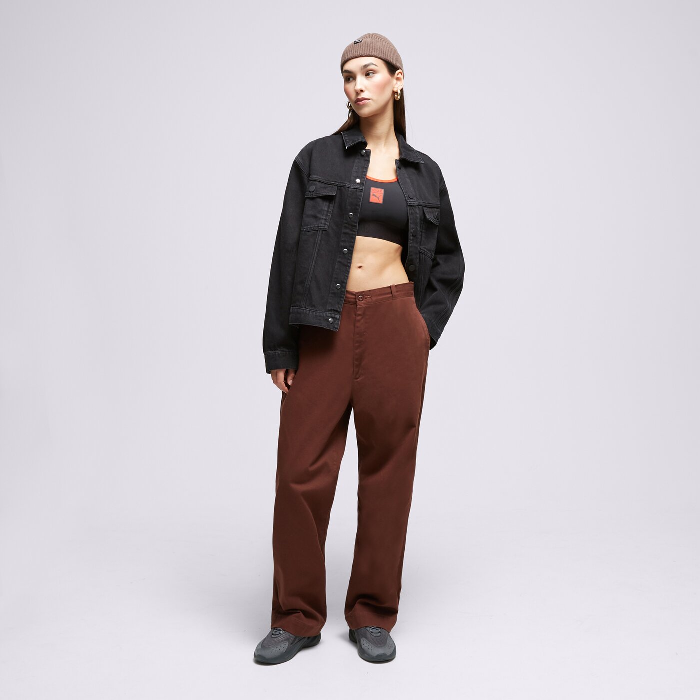 PUMA BRA TOP PUMA X VOGUE 534688-01 | farba čierna | Módne Topy. Ženy ...