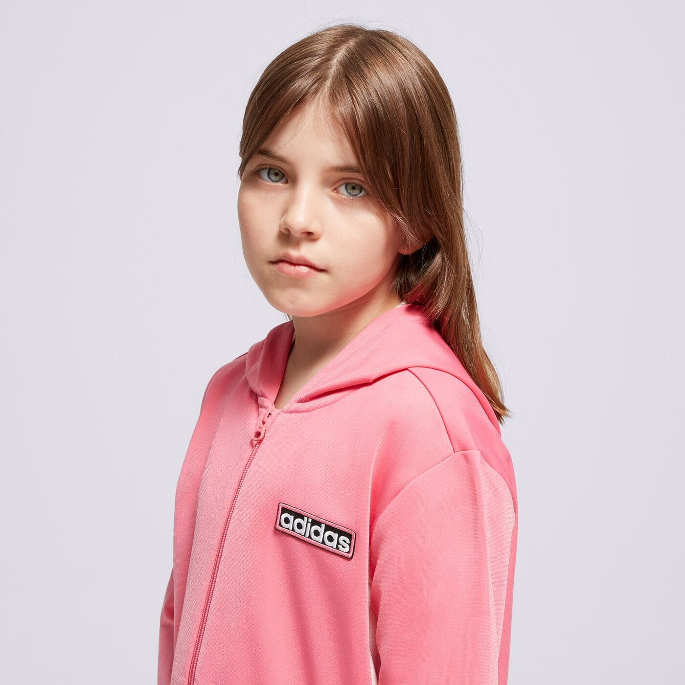 ADIDAS MIKINA S KAPUCŇOU FZ HOODIE GIRL IN2115 | farba RUŽOVÁ | Módne ...