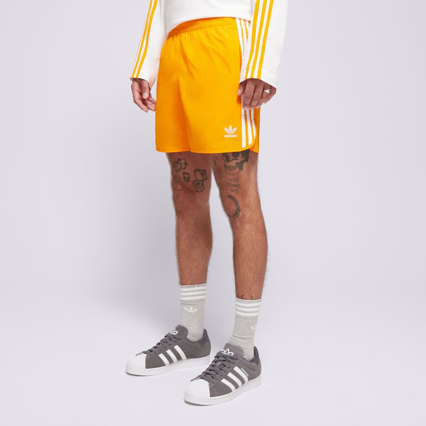 ADIDAS ŠORTKY SPRINTER SHORTS IZ2418 | farba ORANŽOVÁ | Módne Šortky ...