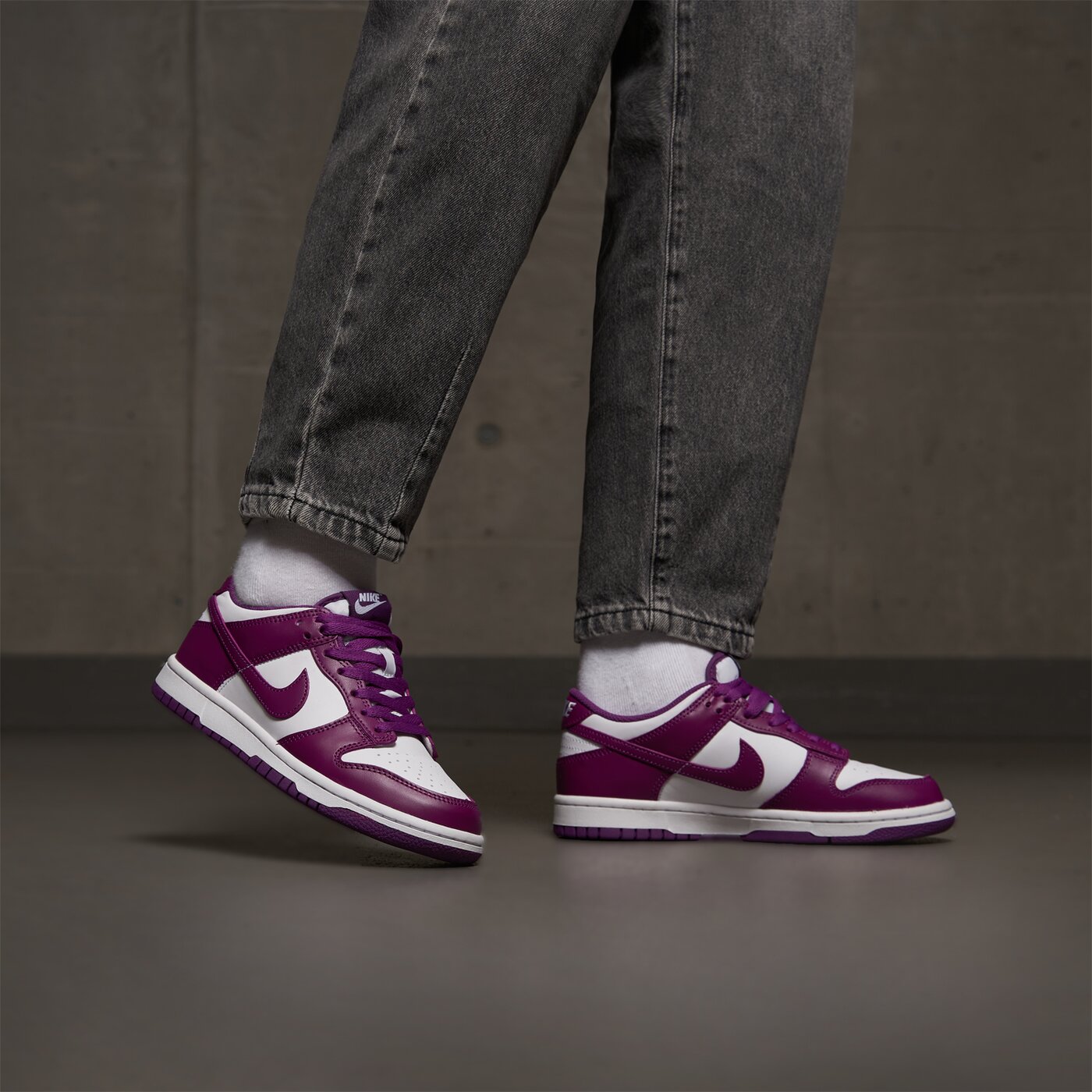 NIKE DUNK LOW BG FB9109-110 | farba FIALOVÁ | Módne Tenisky. Deti Obuv ...