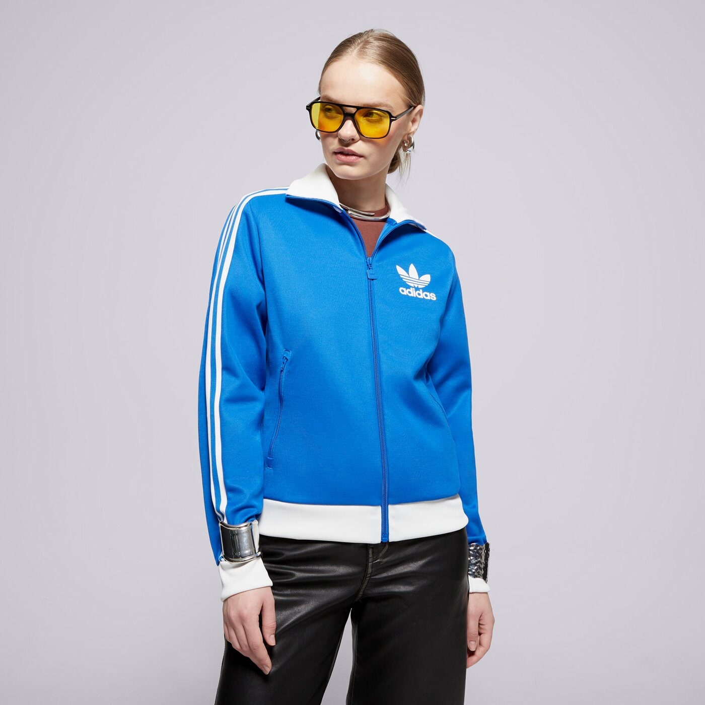 ADIDAS MIKINA BECKENBAUER TT IY2223 | farba Modrá | Módne Mikiny. Ženy ...