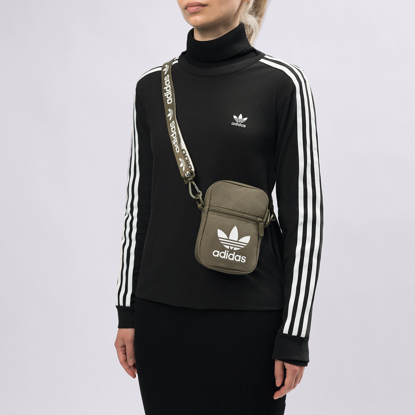 ADIDAS TAŠKA AC FESTIVAL BAG IB9286 | farba SIVÁ | Módne Ľadvinky. Ženy ...