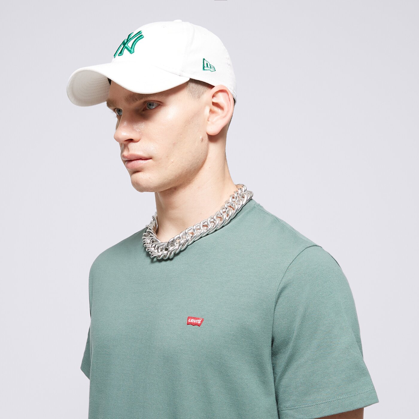 LEVI'S TRIČKO SS ORIGINAL HM TEE GREENS 56605-0202 | farba ZELENÁ ...