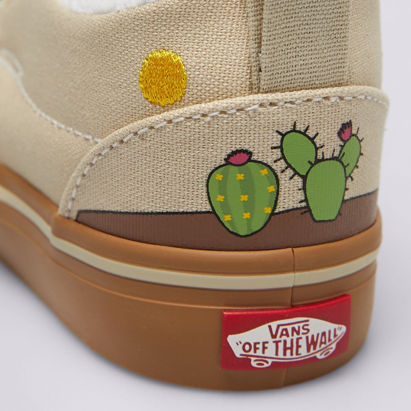 VANS SLIP-ON CACTUS VN000CPSGRN1 | farba BÉŽOVÁ | Módne Skate. Deti ...
