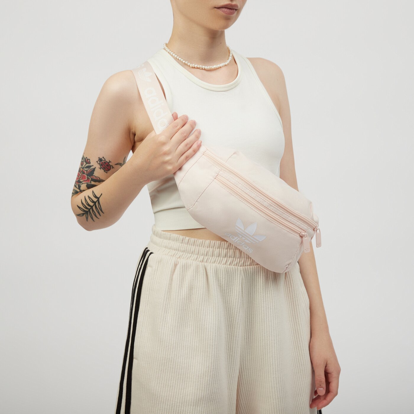 ADIDAS TAŠKA AC WAISTBAG IC8622 | farba PUDROWY RO | Módne Ľadvinky ...