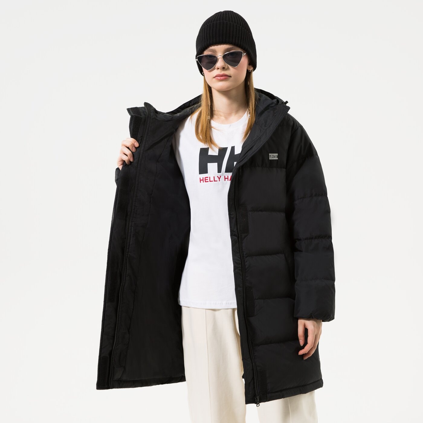 LEVI'S BUNDA ZIMNÁ LARKIN PUFFER MID A3287-0000 | farba čierna | Módne ...