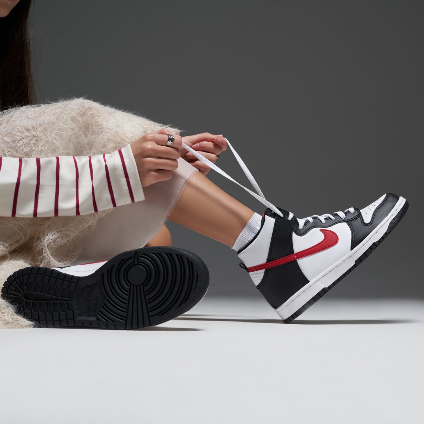 NIKE DUNK HIGH DB2179-118 | farba BIELA | Módne Tenisky. Deti Obuv ...