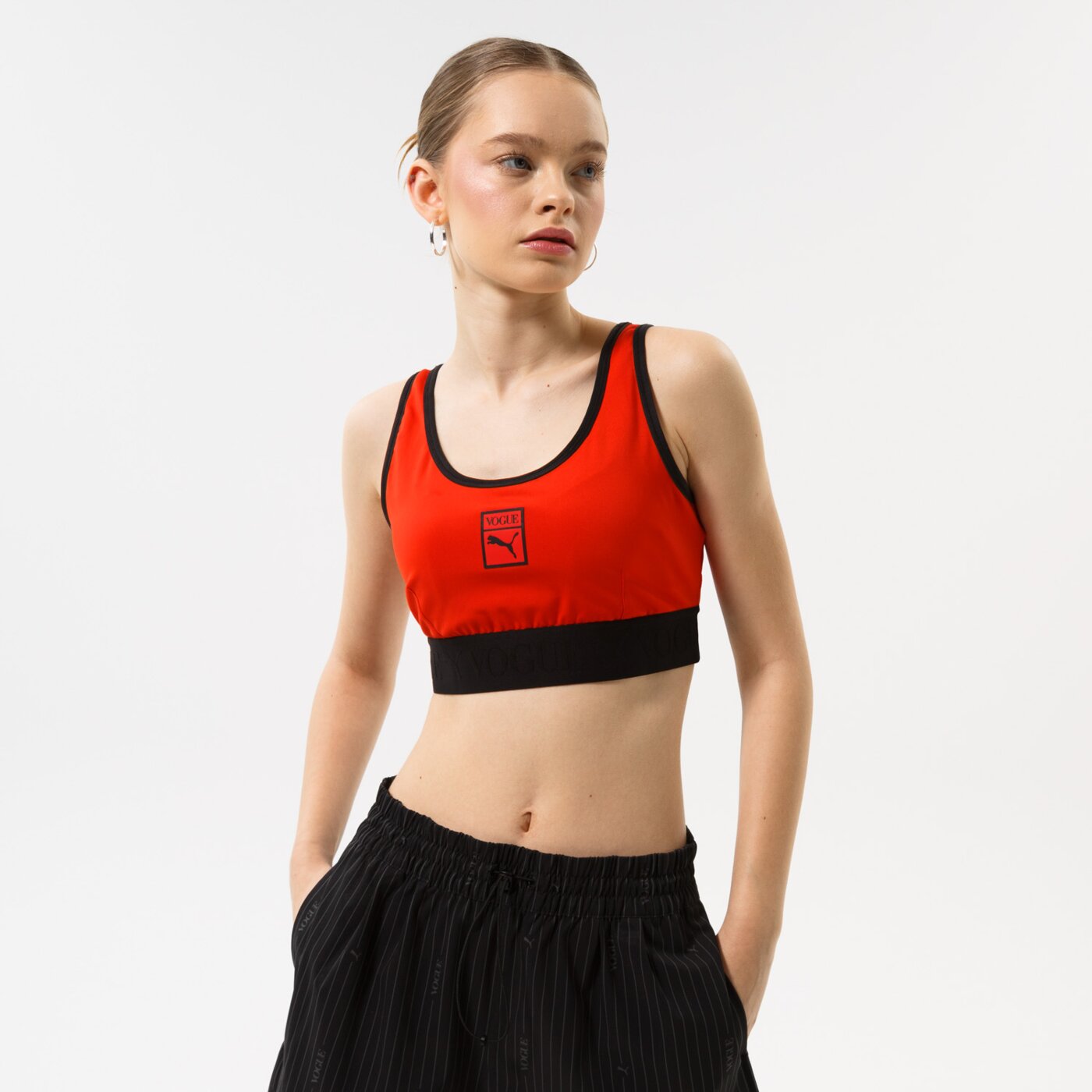 PUMA BRA TOP PUMA X VOGUE BRA TOP 534688-95 | farba ČERVENÁ | Módne ...