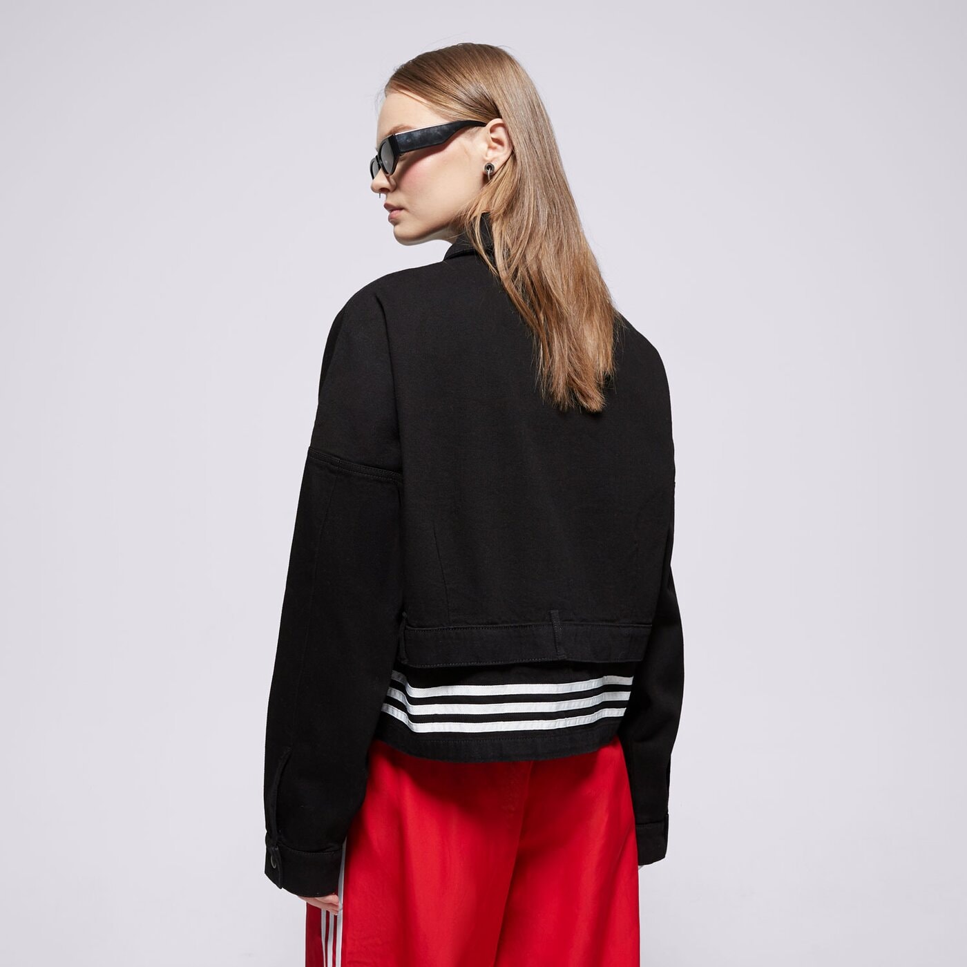 ADIDAS BUNDA DENIM TRACK TOP JJ3095 | farba čierna | Módne Prechodné ...