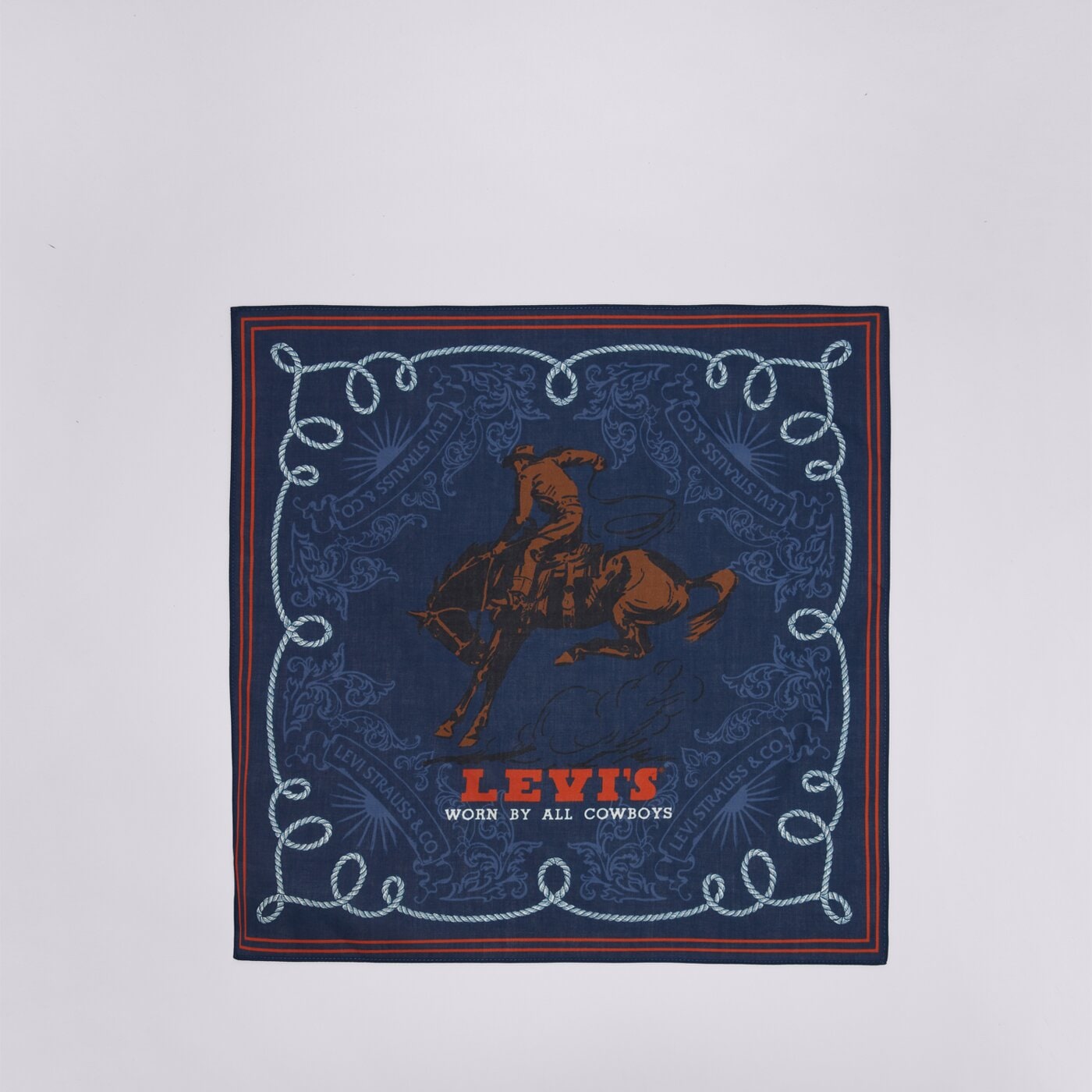 LEVI'S BANDANA RODEO CHAMPION BLUES 004D0-0000 | farba TMAVOMODRÁ ...