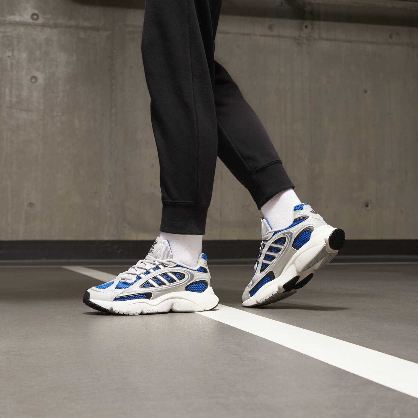 ADIDAS OZMILLEN J ID0695 | farba SIVÁ | Módne Tenisky. Deti Obuv eshop ...