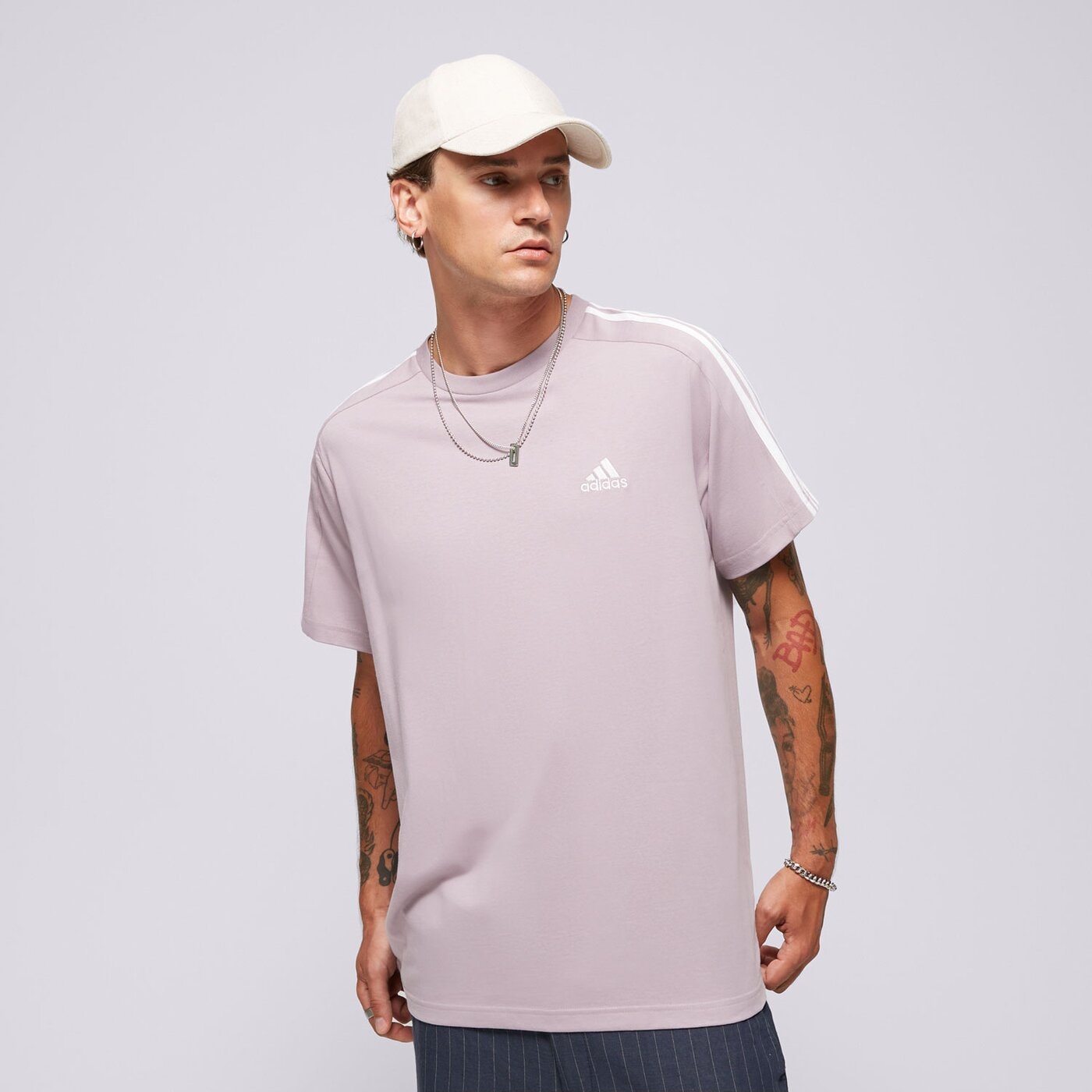 ADIDAS TRIČKO M 3S SJ T IS1331 | farba SIVÁ | Módne Tričká. Muži ...