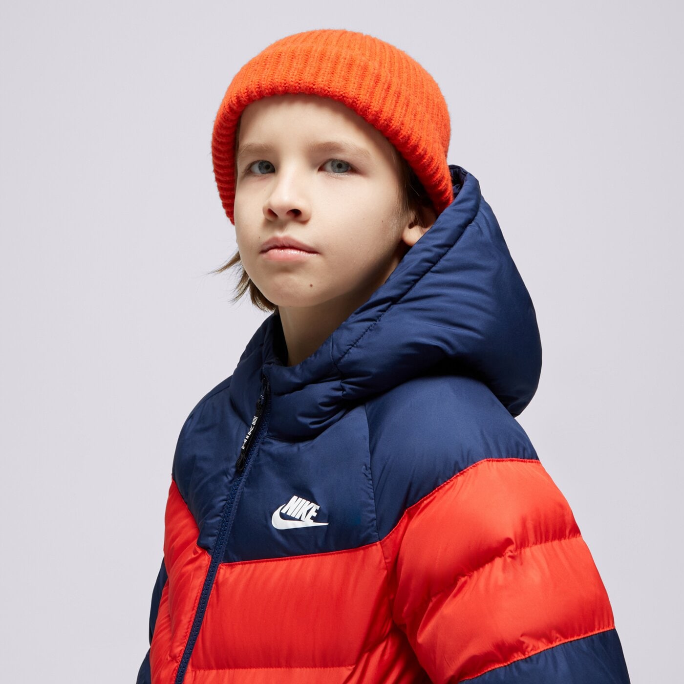 NIKE BUNDA ZIMNÁ K NSW SYN FL HD BOY FN7730-410 | farba TMAVOMODRÁ ...