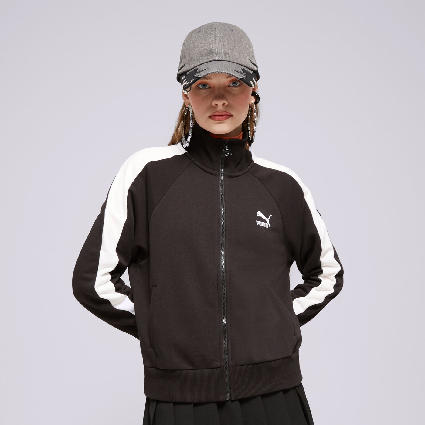 PUMA MIKINA ICONIC T7 TRACK 53007801 | farba čierna | Módne Mikiny ...
