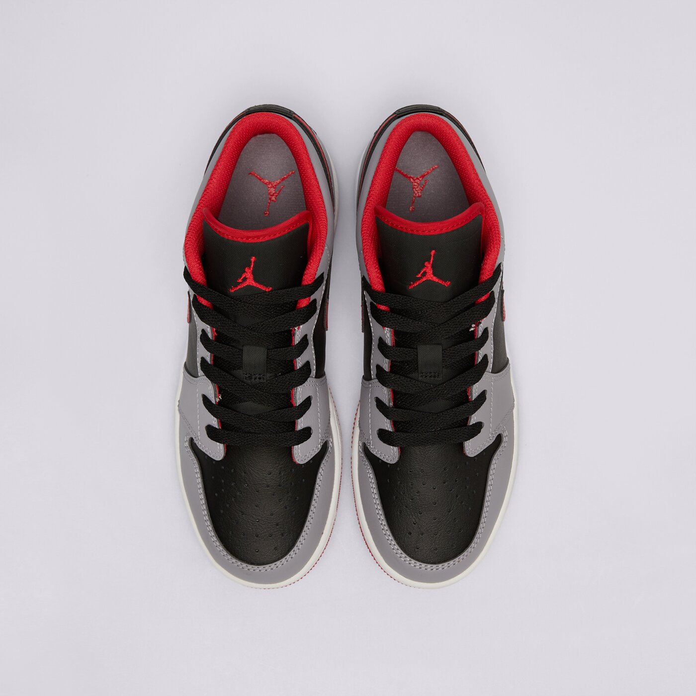 AIR JORDAN 1 LOW 553560-060 | farba SIVÁ | Módne Tenisky. Deti Obuv ...