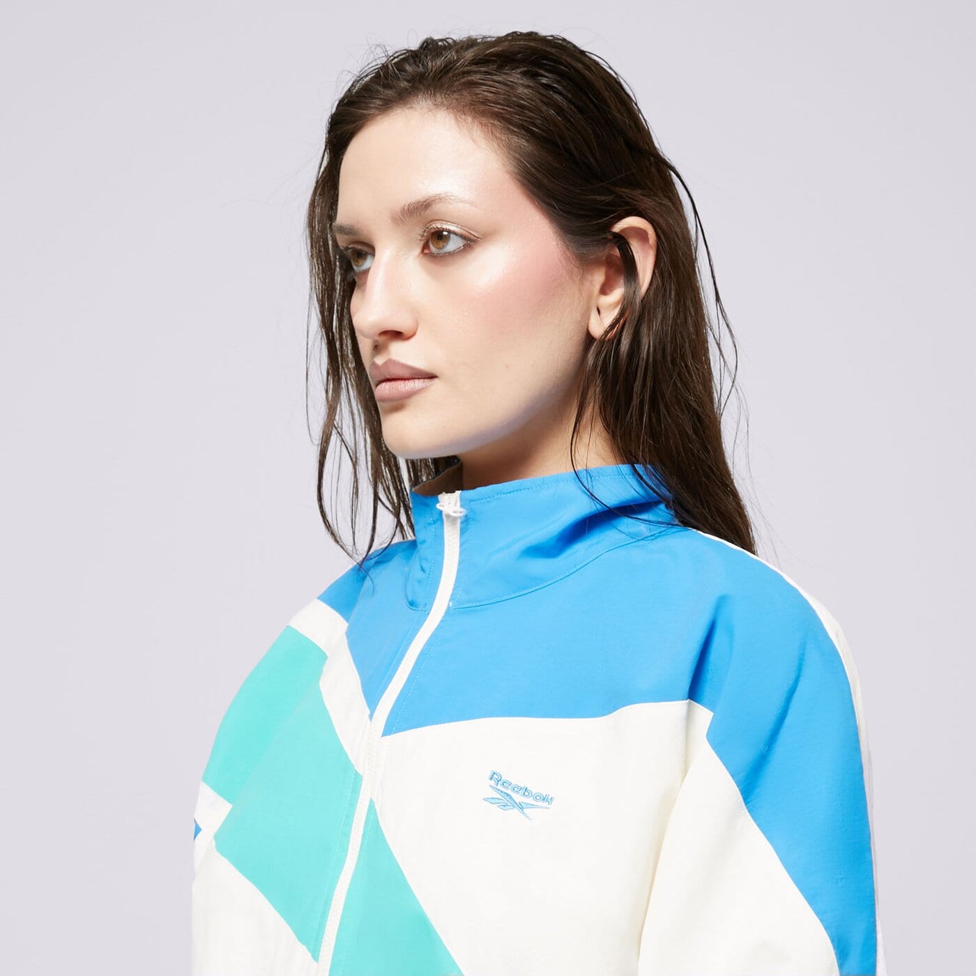 REEBOK BUNDA CL FR TRACK TOP 100206055 | farba BIELA | Módne Prechodné ...