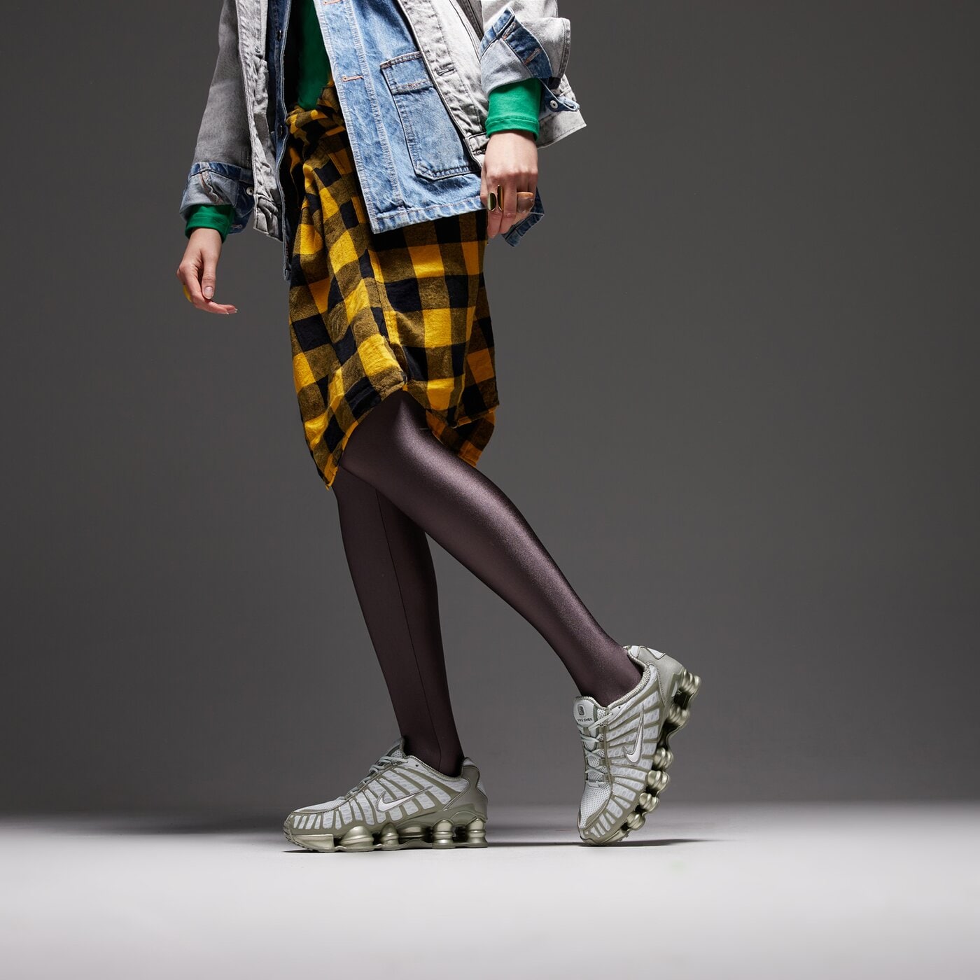 NIKE SHOX TL AR3566-006 | farba ZELENÁ | Módne Tenisky. Ženy Obuv eshop ...