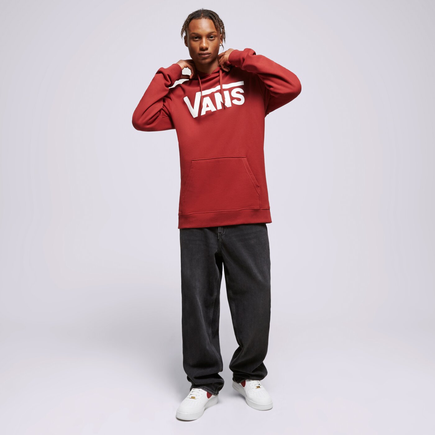 VANS MIKINA S KAPUCŇOU MN VANS CLASSIC PO HOODIE VN0A456BBQS1 | farba ...
