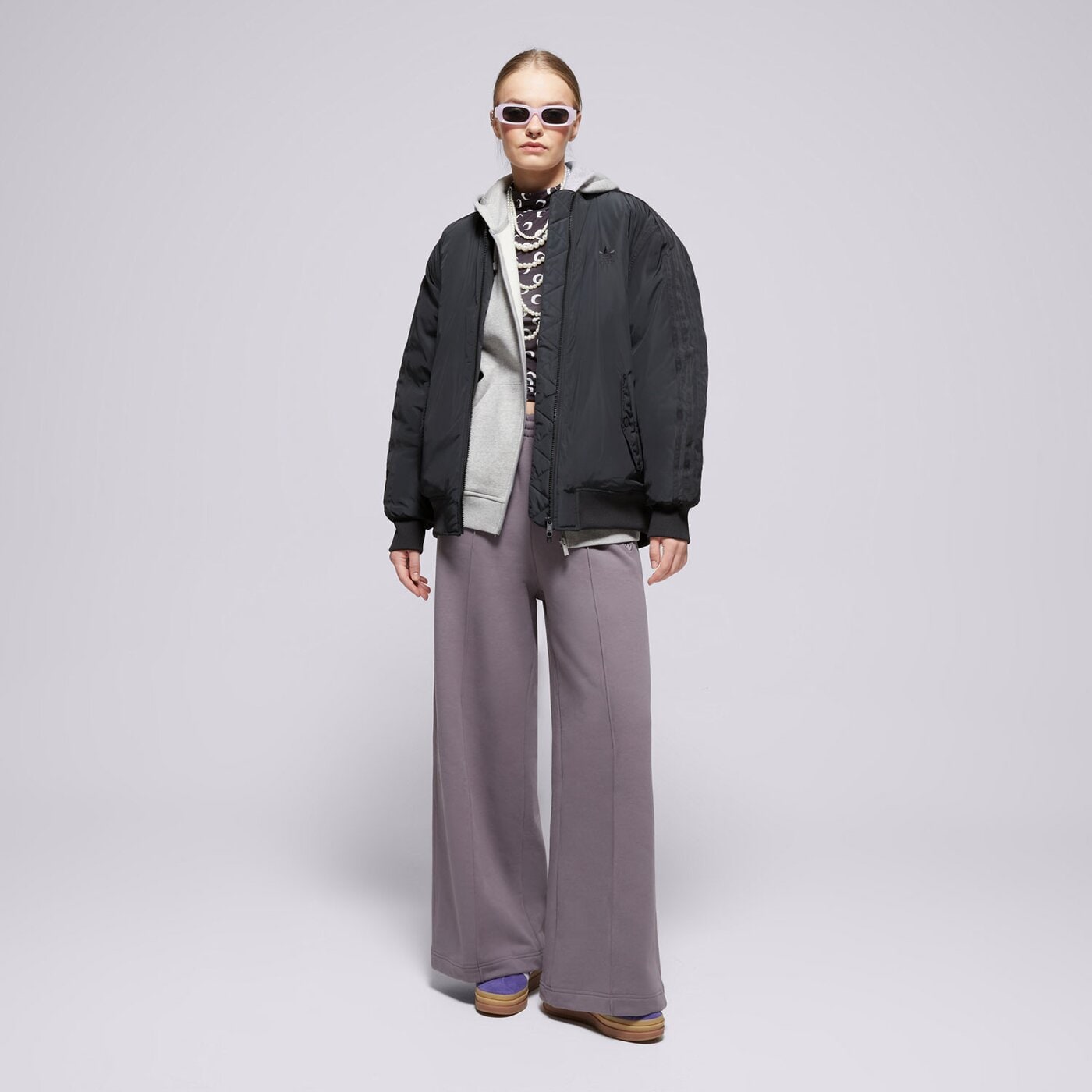 ADIDAS BUNDA ZIMNÁ SST BOMBER JKT IW8422 | farba čierna | Módne Zimné ...