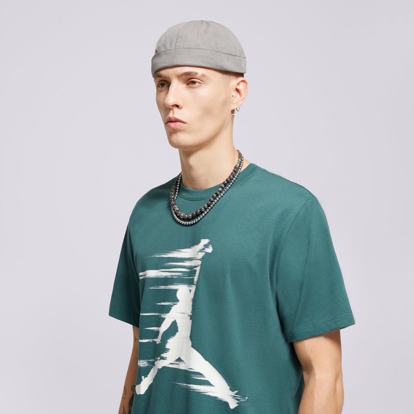 TRIČKO M JORDAN MVP JM SS CREW FZ1919-366 | farba ZELENÁ | Módne Tričká ...