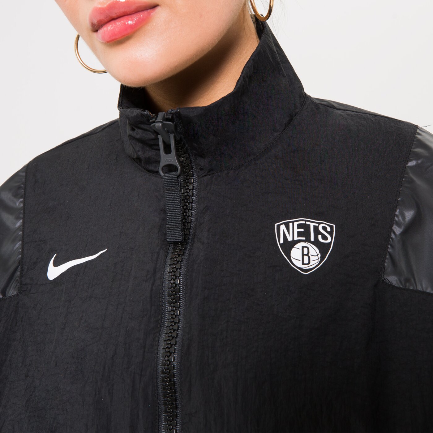 NIKE BUNDA BKN W NK LTWT JKT CTS GX NBA DR9235-010 | farba čierna ...