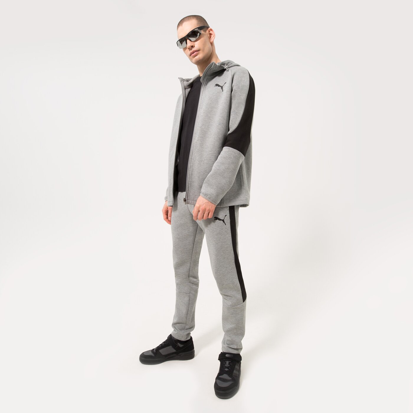 PUMA NOHAVICE 585814 585814 03 | farba SIVÁ | Módne Nohavice. Muži ...