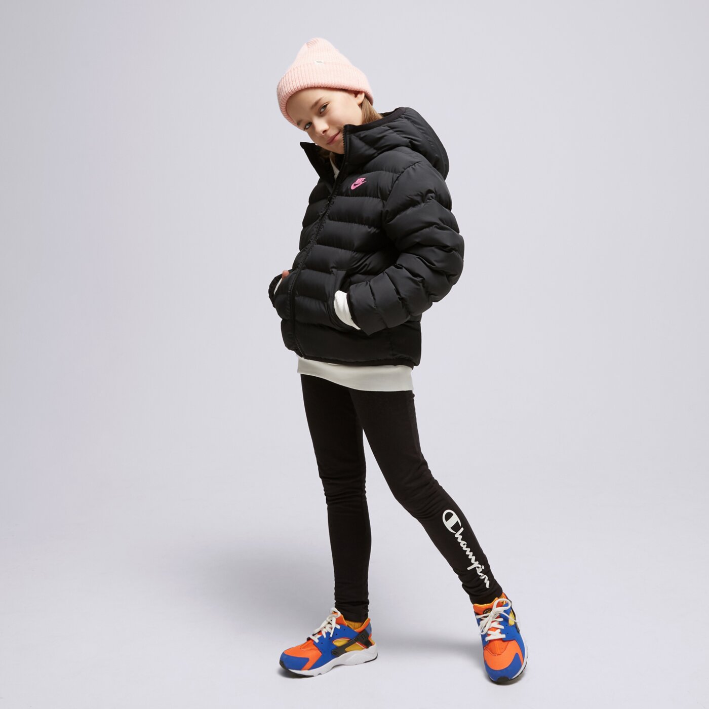 NIKE BUNDA ZIMNÁ K NSW LOW SYNFL JKT ADP GIRL FD2845-011 | farba čierna ...