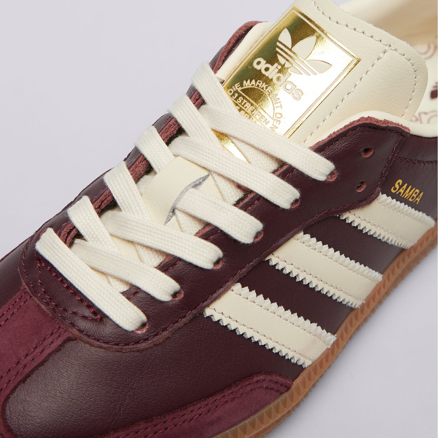 ADIDAS SAMBA OG W ID0477 | farba BORDOVÁ | Módne Tenisky. Ženy Obuv ...
