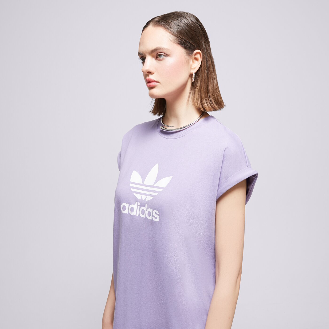 ADIDAS ŠATY NEW TRFTEE IC5482 | farba FIALOVÁ | Módne Šaty. Ženy ...