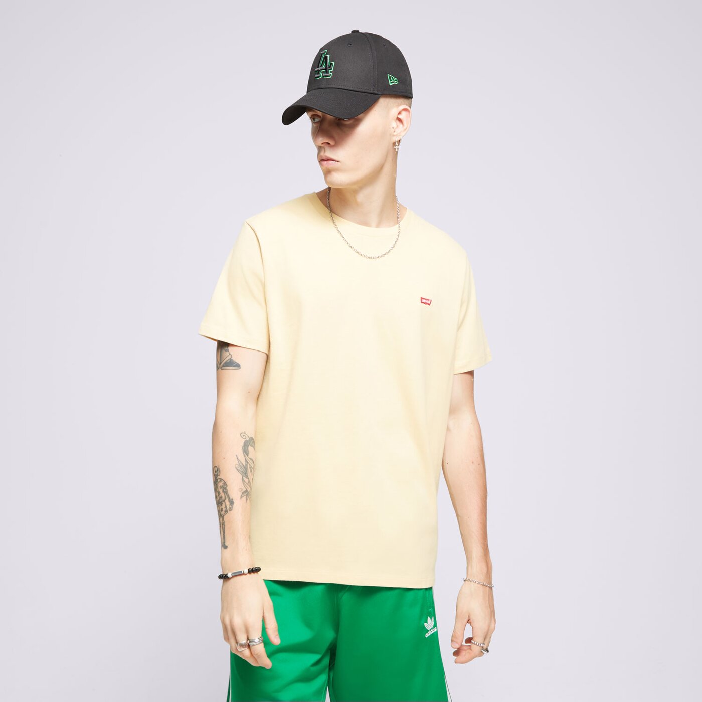 LEVI'S TRIČKO SS ORIGINAL HM TEE NEUTRALS 56605-0205 | farba ŽLTÁ ...