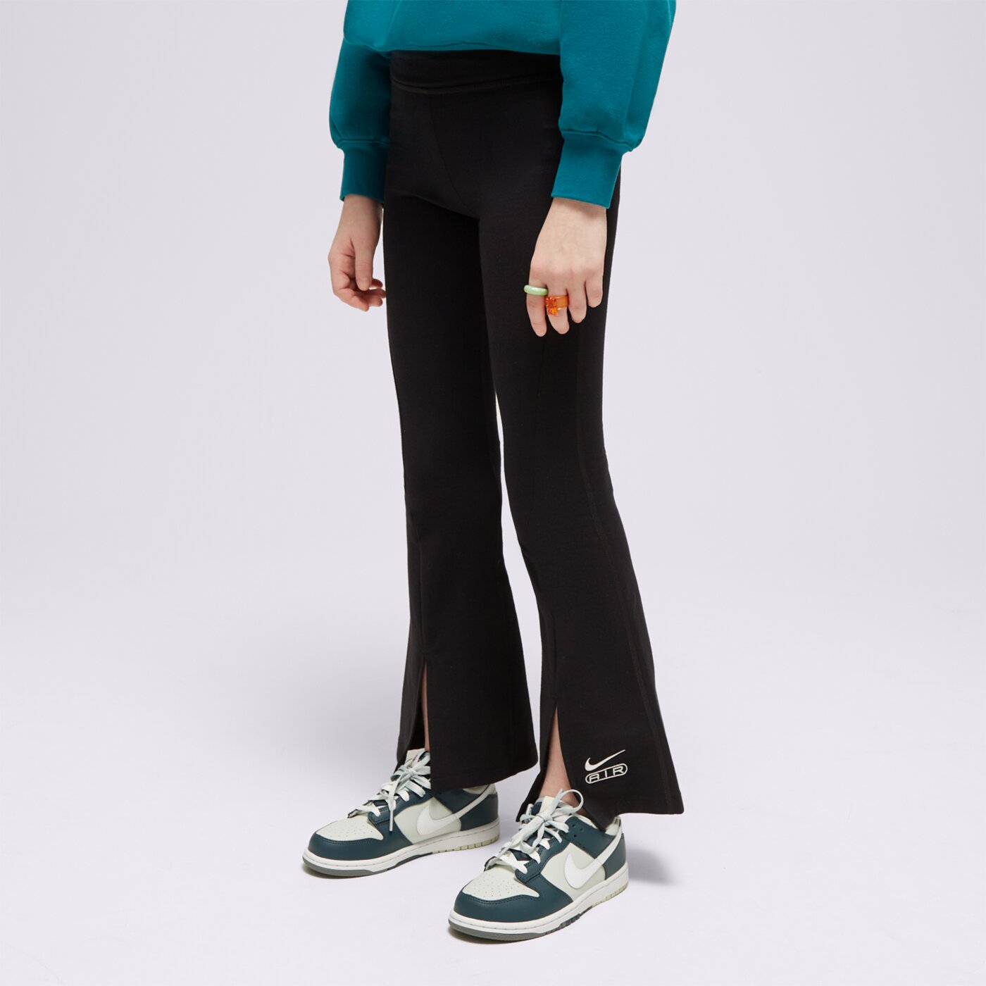 NIKE NOHAVICE G NSW AIR HR TGHT FLARE GIRL FN8623-010 | farba čierna ...